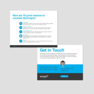 Burlington Economic Development Marketing Campaign - Sequence